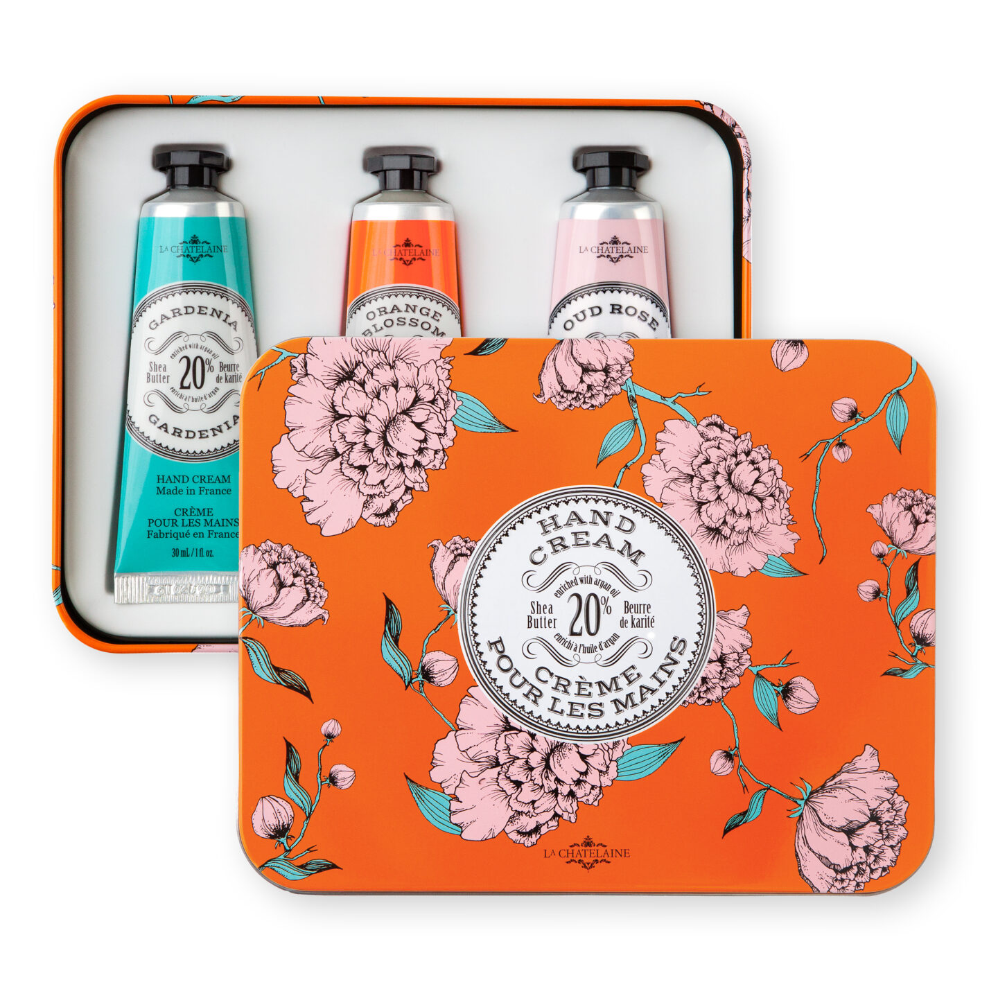 Orange Hand Cream Trio | La Chatelaine Beauty