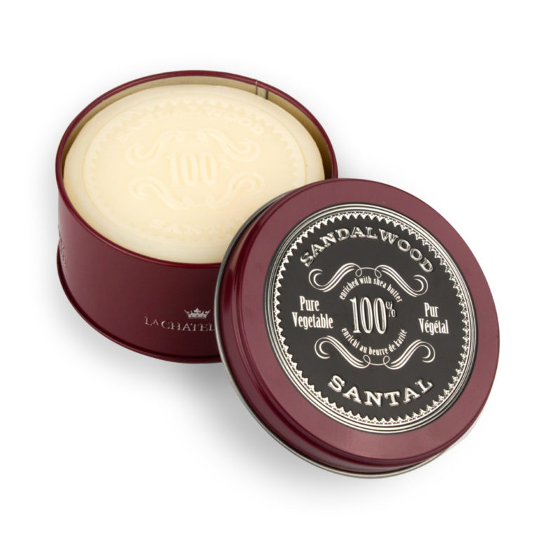 Sandalwood Shaving Soap | La Chatelaine Beauty